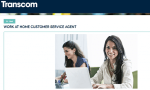Transcom - Work at Home For a Global Customer Experience Specialist